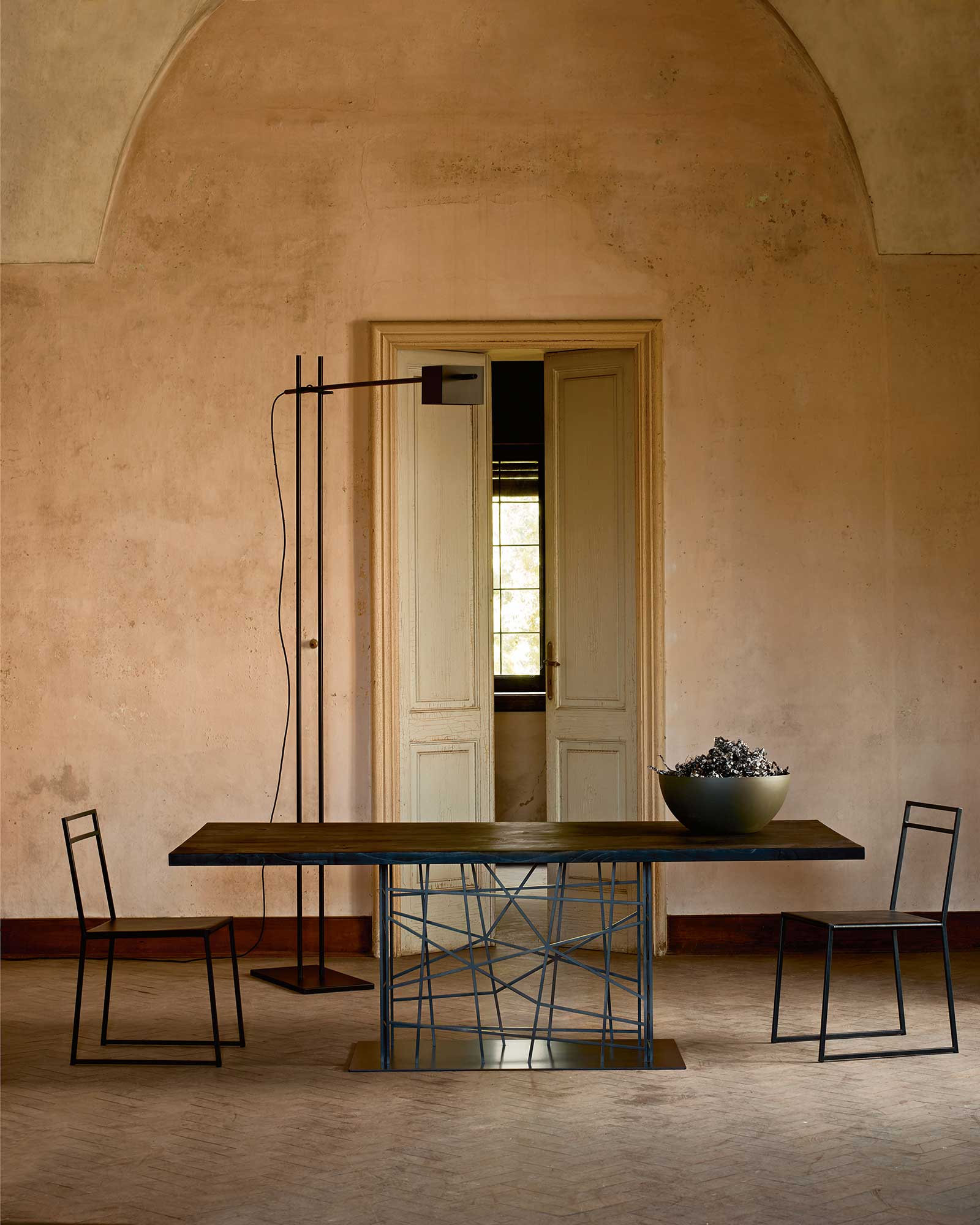Deframe Rectangular Table - Luca Casini Design Studio